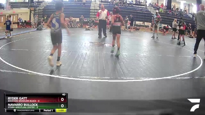 45 lbs Quarterfinals (8 Team) - Liam Gatt, Backyard Brawlers Black vs ...