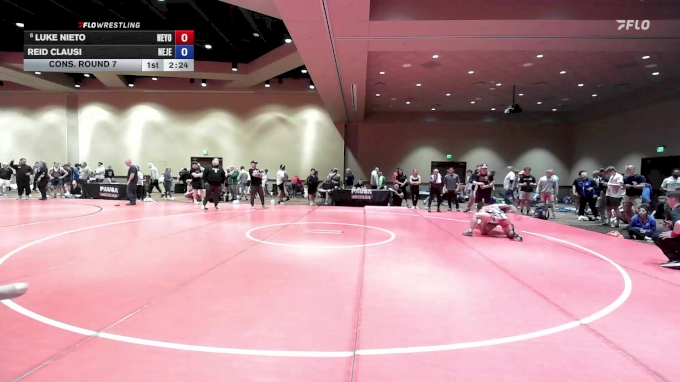 157 lbs Cons. Round 7 - Luke Nieto, New York vs Reid Clausi, New Jersey
