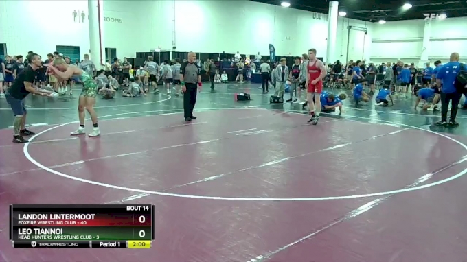 157 lbs Round 4 (8 Team) - Leo Tiannoi, Head Hunters Wrestling Club vs ...