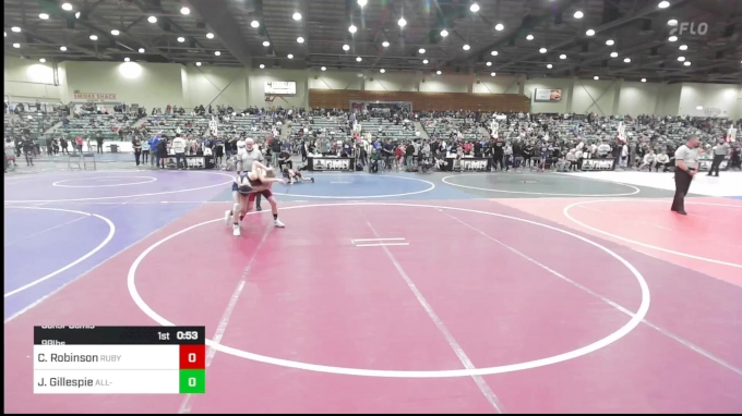 98 lbs Consolation - Cooper Robinson, Ruby Mountain WC vs Jaxon ...