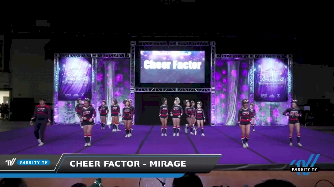 Cheer Factor - Mirage [2022 L2 Senior Day 1] 2022 Spirit Unlimited ...
