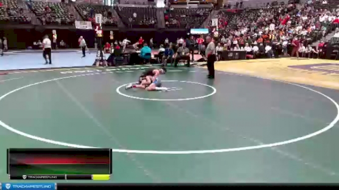 106 lbs Champ. Round 1 - Geno Gallegos, Fruita Monument vs Isaiah ...