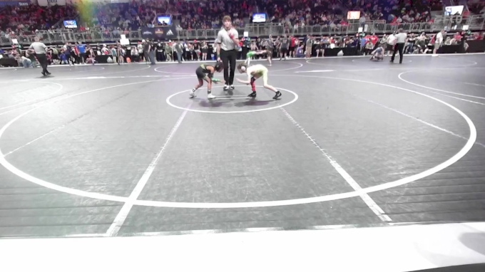 64 lbs Quarterfinal - Peyton Foos, Nixa Youth Wrestling vs Madden ...