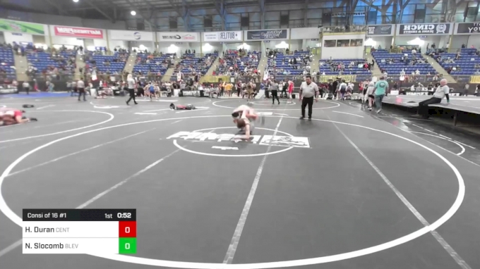 130 lbs Consi Of 16 #1 - Huntley Duran, Centauri Middle School vs ...