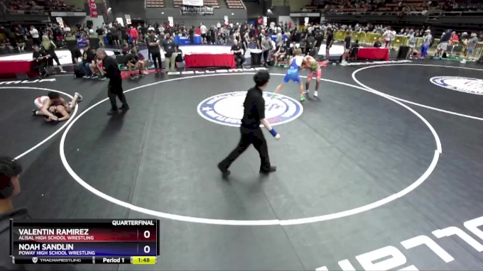 165 lbs Quarterfinal - Valentin Ramirez, Alisal High School Wrestling ...