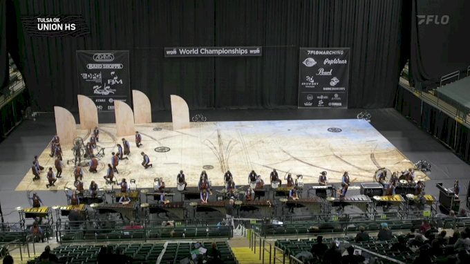 Union HS "Tulsa OK" at 2025 WGI Percussion/Winds World Championships