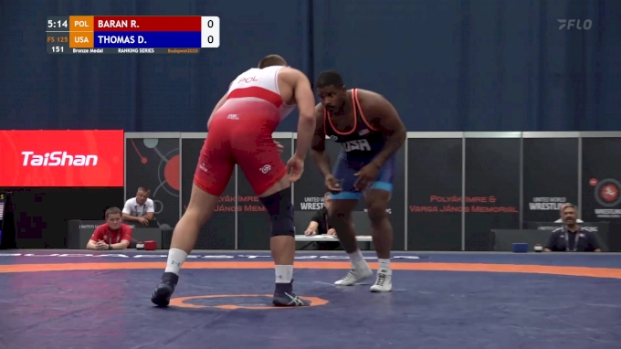 125 kg Bronze - Demetrius Thomas, USA vs Robert Baran, POL