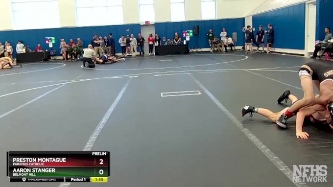 113 lbs Champ. Round 1 - Preston Montague, Paramus Catholic vs Aaron ...