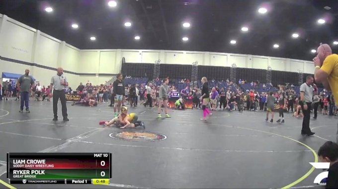 47/50 Round 3 - Liam Crowe, Soddy Daisy Wrestling vs Ryker Polk, Great ...