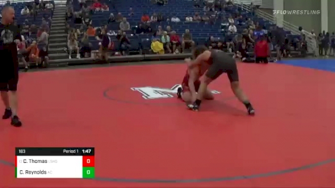 163 lbs Champ. Round 1 - Carson Thomas, La Salle High School vs Cashton ...