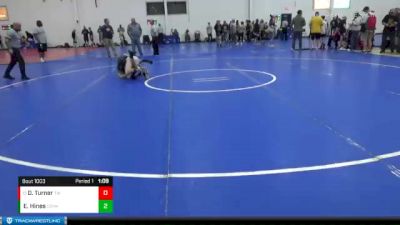 106 lbs Champ. Round 1 - Drew Turner, T&T Wrestling vs Ethan Hines ...