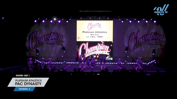 Platinum Athletics - PAC Dynasty [2024 4 Day 1] 2024 Champion Cheer and ...
