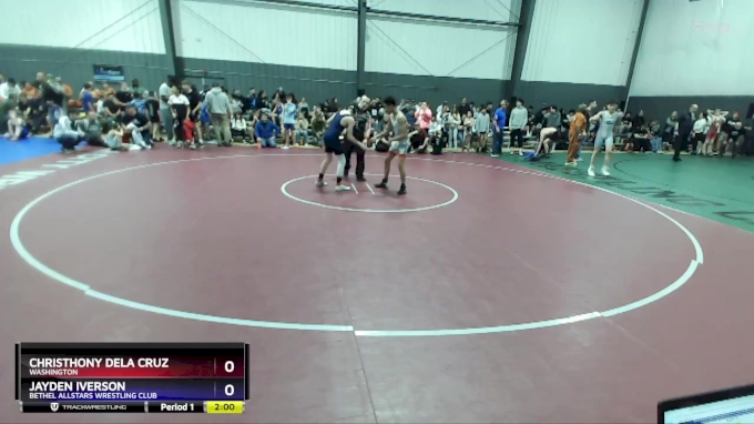 119 lbs Semifinal - Christhony Dela Cruz, Washington vs Jayden Iverson ...