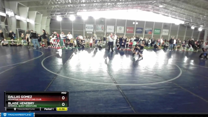 59 lbs Champ. Round 1 - Blaise Henebry, Internal Quest Wrestling vs ...