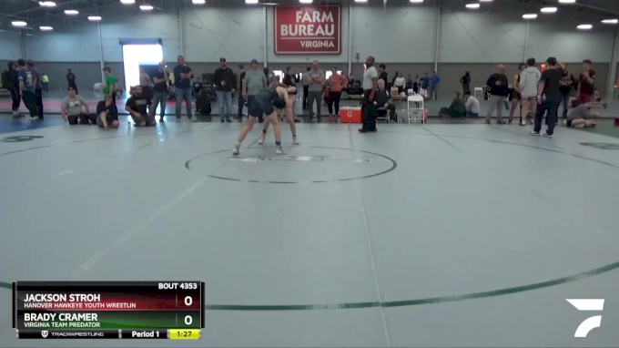 113 lbs Cons. Semi - Brady Cramer, Virginia Team Predator vs Jackson ...