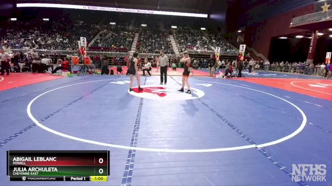 115 lbs Cons. Round 1 - Abigail LeBlanc, Powell vs Julia Archuleta ...