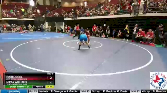 Quarterfinal - Maxx Jones, Best Trained Wrestling vs Nicea Williams ...