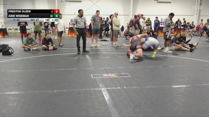 190 lbs Placement (4 Team) - Preston Olsen, Cartel vs Jude Wiseman ...