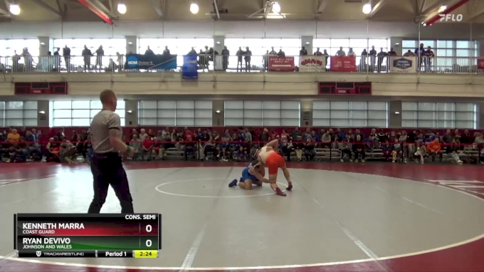 184 lbs Cons. Semi - Ryan DeVivo, Johnson And Wales vs Kenneth Marra ...