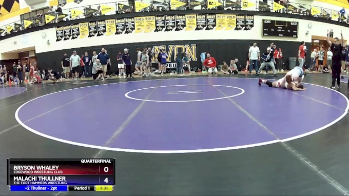 136 lbs Quarterfinal - Bryson Whaley, Edgewood Wrestling Club vs ...