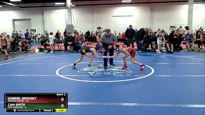 64 lbs Round 1 (8 Team) - Gabriel Brodsky, Dragon United vs Cam Smith ...