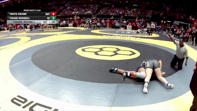 G-155 lbs Champ. Round 1 - Maya Keane, G-Hartley vs Paige Russell, G ...
