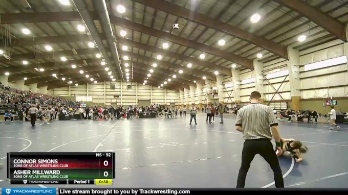 92 lbs 3rd Place Match - Connor Simons, Sons Of Atlas Wrestling Club vs ...