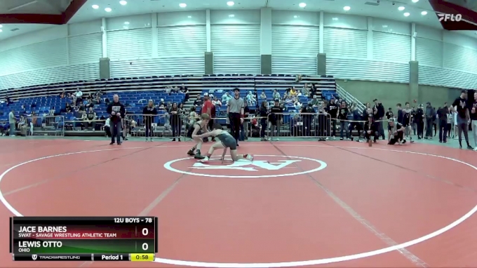 78 lbs Cons. Round 2 - Lewis Otto, Ohio vs Jace Barnes, SWAT - Savage ...