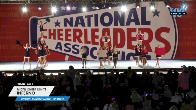 MIDTN Cheer Ignite - Inferno [2024 L2 Traditional Rec - 12Y (NON) Day 1 ...