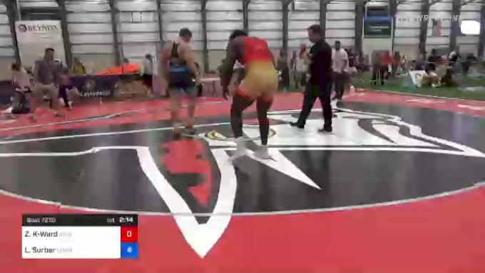 125 kg Consi Of 8 #1 - Zachary Knighton-Ward, Blue & Gold WC vs Luke ...