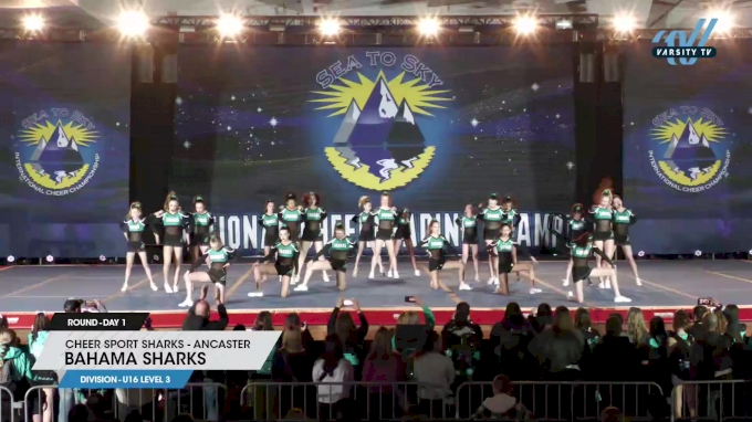 Cheer Sport Sharks - Ancaster - Bahama Sharks [2023 U16 Level 3 Day 1 ...