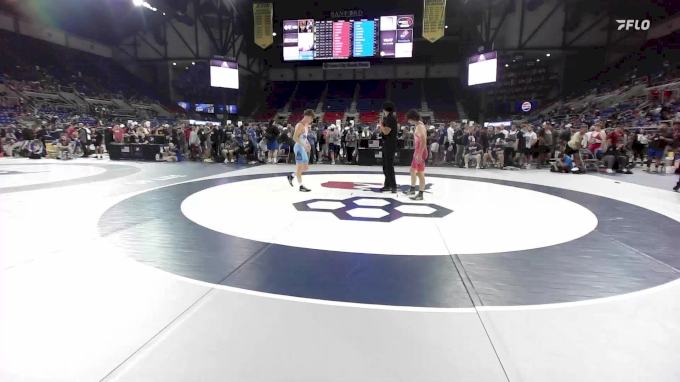 120 lbs Cons. Rd Of 32 - Matthew Quigley, MI vs Carter Wallis, MO