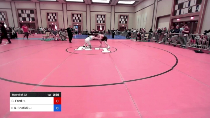 144 lbs Round Of 32 - Christian Ford, Pa vs Giovanni Scafidi, Nj