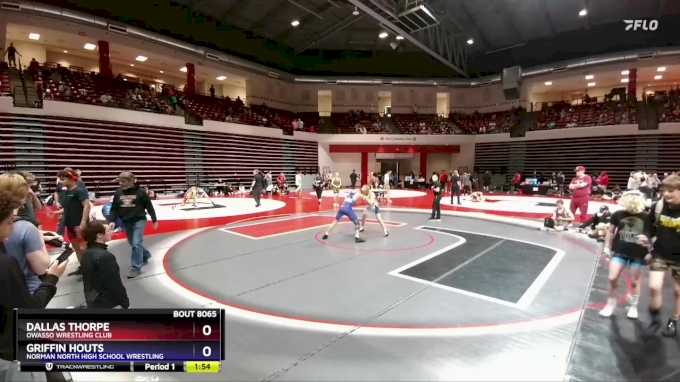 132 lbs Cons. Round 3 - Griffin Houts, Norman North High School ...