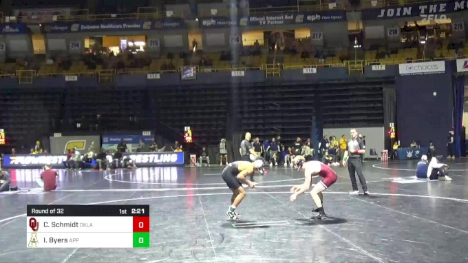 141 lbs Round Of 32 - Carter Schmidt, Oklahoma vs Ike Byers ...