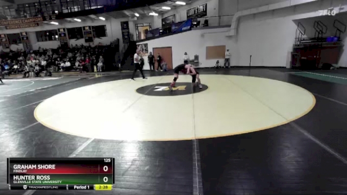 125 lbs Cons. Round 3 - Graham Shore, Findlay vs Hunter Ross, Glenville ...