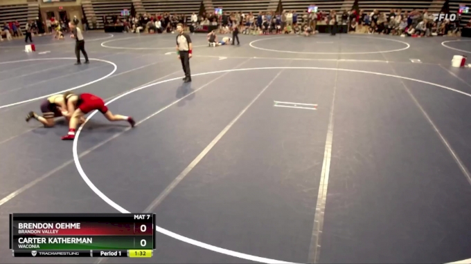 127 Championship Bracket Quarterfinal - Carter Katherman, Waconia vs ...