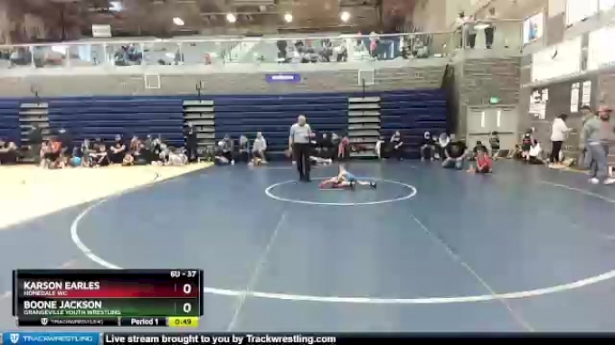 37 lbs Round 2 - Karson Earles, Homedale WC vs Boone Jackson ...