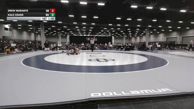 120 lbs Champ. Rd Of 128 - Kale Crass, Weigh In Club vs Drew Murante ...