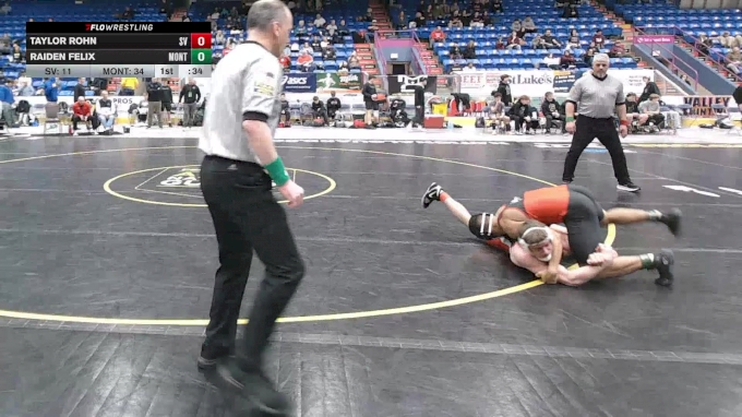 172 lbs Consy Rd I - Taylor Rohn, Saucon Valley vs Raiden Felix ...