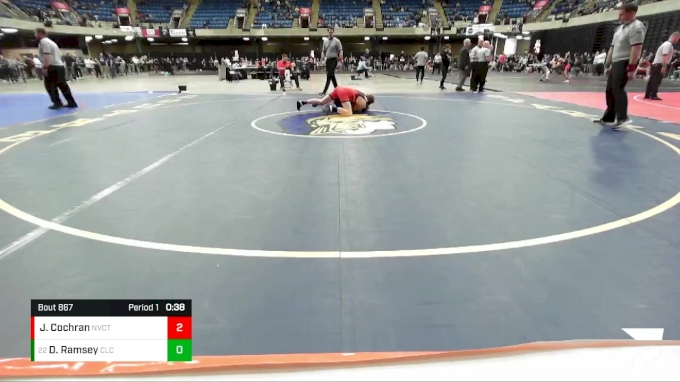 113 lbs 5th Place Match - Dylan Ramsey, Crystal Lake Central vs Jacob ...