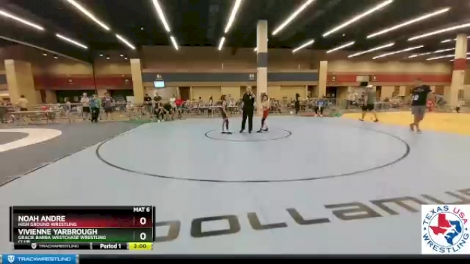 74 lbs Quarterfinal - Noah Andre, High Ground Wrestling vs Vivienne ...
