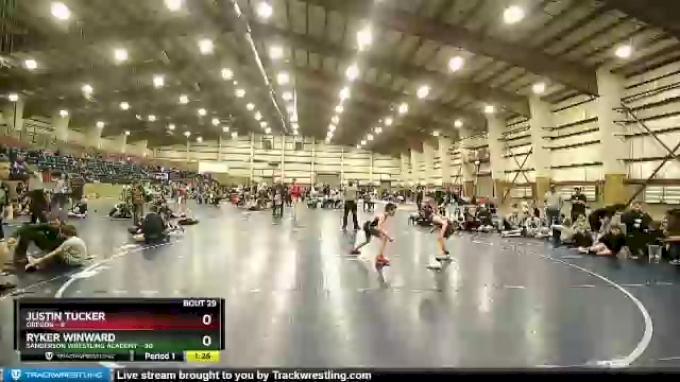 74 lbs Placement (16 Team) - Justin Tucker, Oregon vs Ryker Winward ...