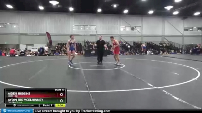160 lbs Semis & 3rd Wb (16 Team) - Aiden Riggins, Iowa vs Aydin Rix ...