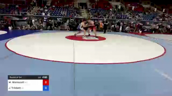 152 lbs Round Of 64 - Mitchel Wainscott, Wyoming vs Jackson Tribbett ...