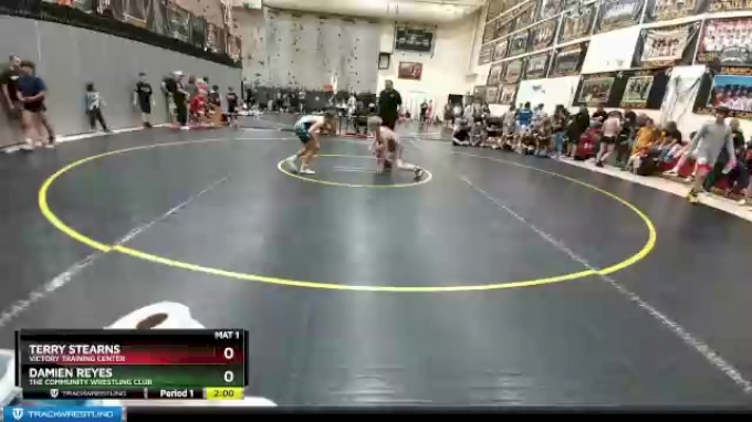 120 lbs Cons. Semi - Terry Stearns, Victory Training Center vs Damien ...