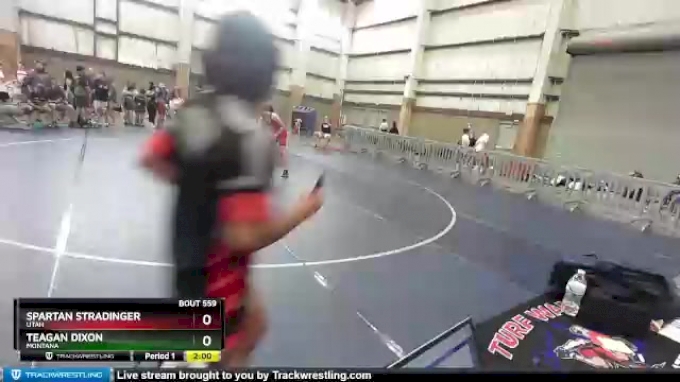130 lbs Cons. Semi - Spartan Stradinger, Utah vs Teagan Dixon, Montana