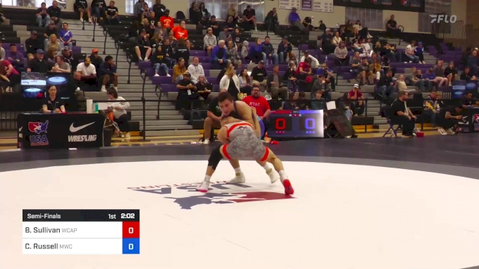 55 kg Semifinal - Billy Sullivan, Army (WCAP) vs Camden Russell, MWC ...