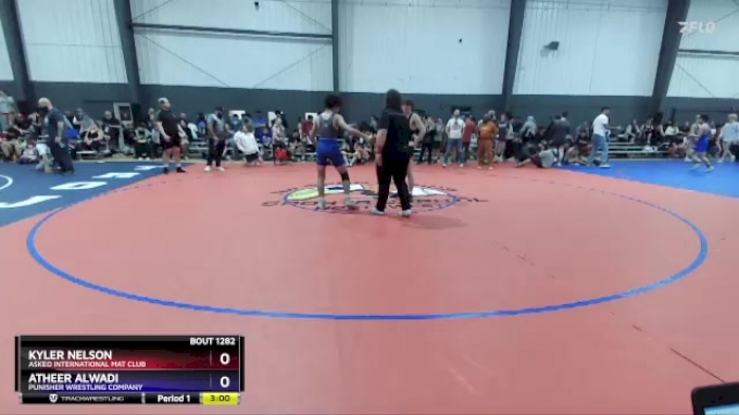 132 lbs Semifinal - Kyler Nelson, Askeo International Mat Club vs ...