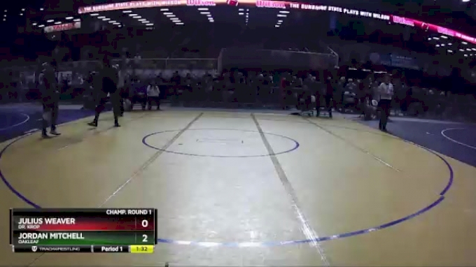 3A 285 lbs Champ. Round 1 - Julius Weaver, Dr. Krop vs Jordan Mitchell ...